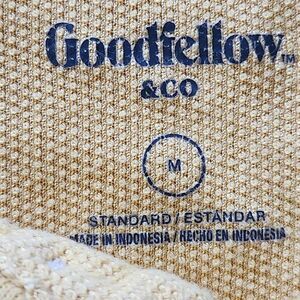 Goodfellow & Co | Shirts | Goodfellow Mens Small Mustard Yellow Polo ...